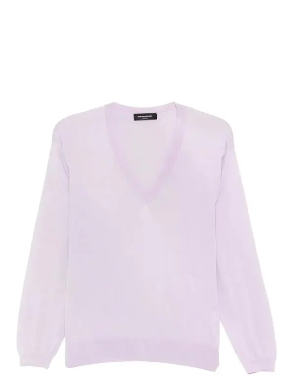 Fabiana Filippi V-neck Sweater - Purple