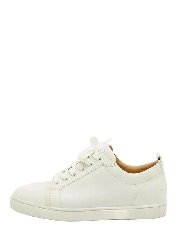 CHRISTIAN LOUBOUTIN Leather Sneakers - White