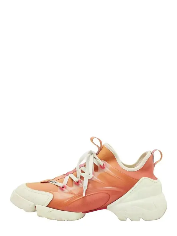 Dior D-connect Panelled Sneakers - White