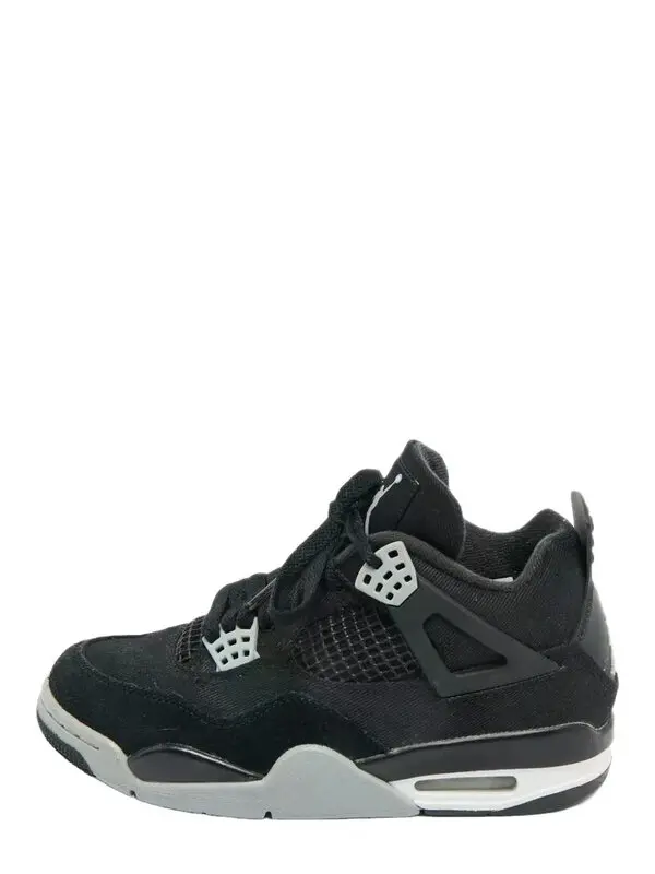 JORDAN 4 High-top Sneakers - Black