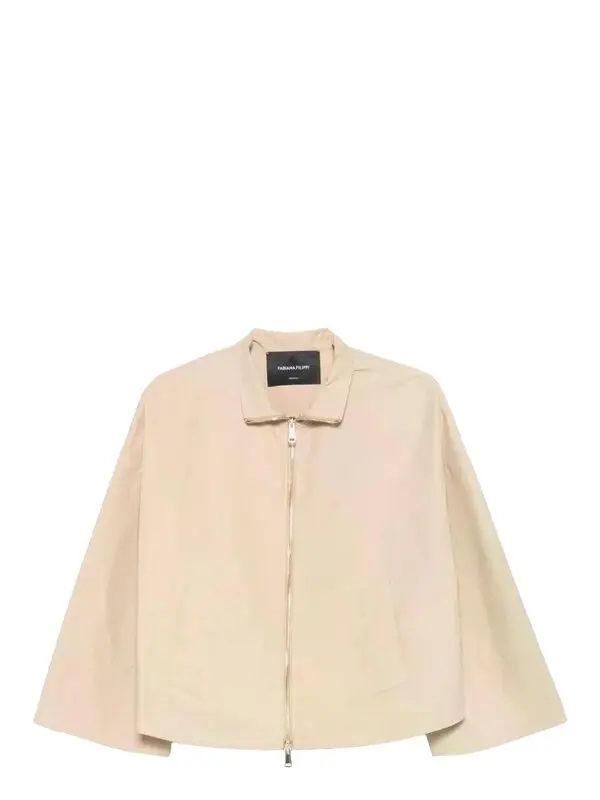 Fabiana Filippi Zip-up Jacket - Neutrals