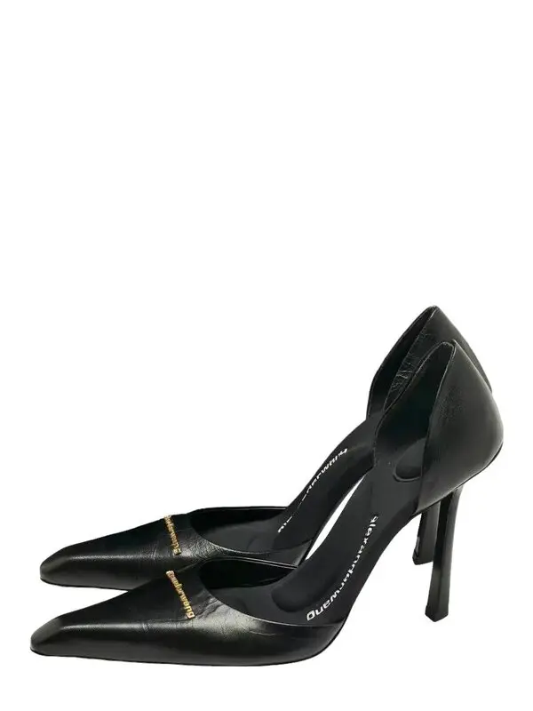 Alexander Wang Viola Leather Pumps - Black