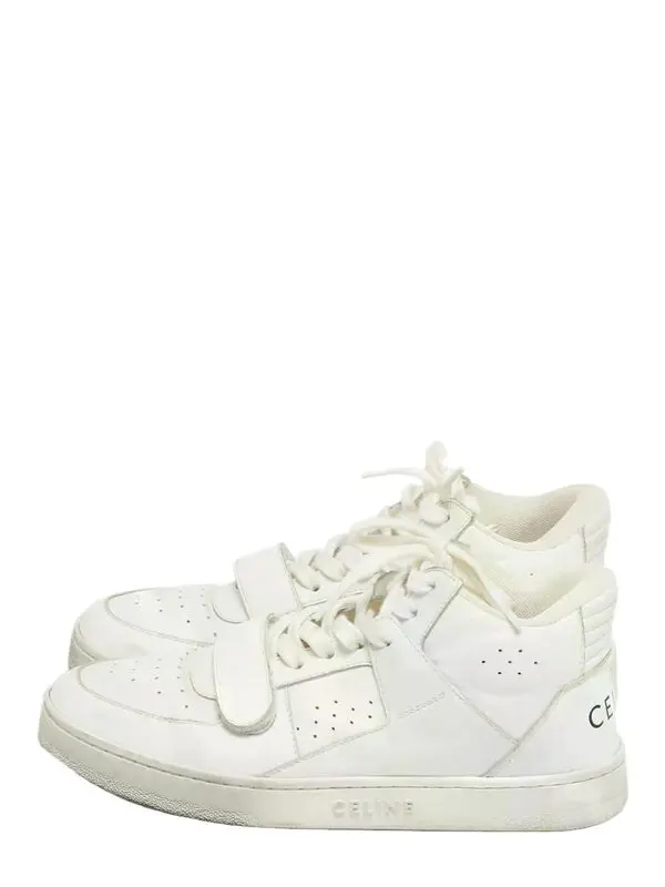 Celine Ct-02 Leather Sneakers - White