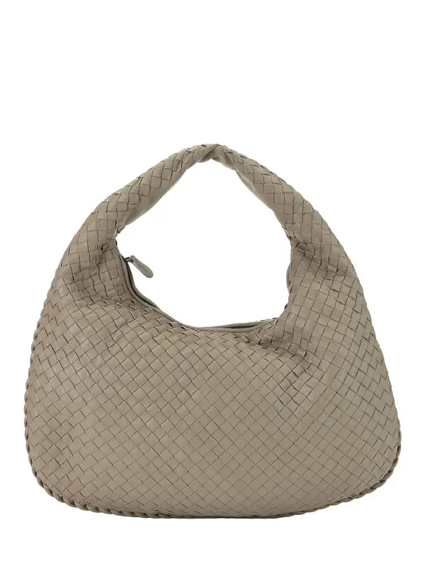 Bottega Veneta Intrecciato Veneta Hobo - Grey