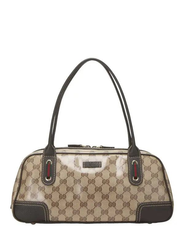 Gucci Original Gg Crystal Princy Handbag - Brown