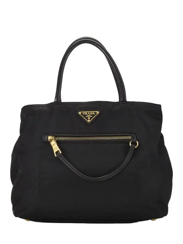 Prada Convertible Handbag - Black