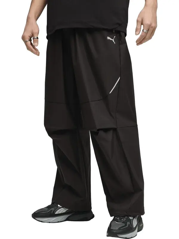 PUMA Tech Oversized Track Pants - Black