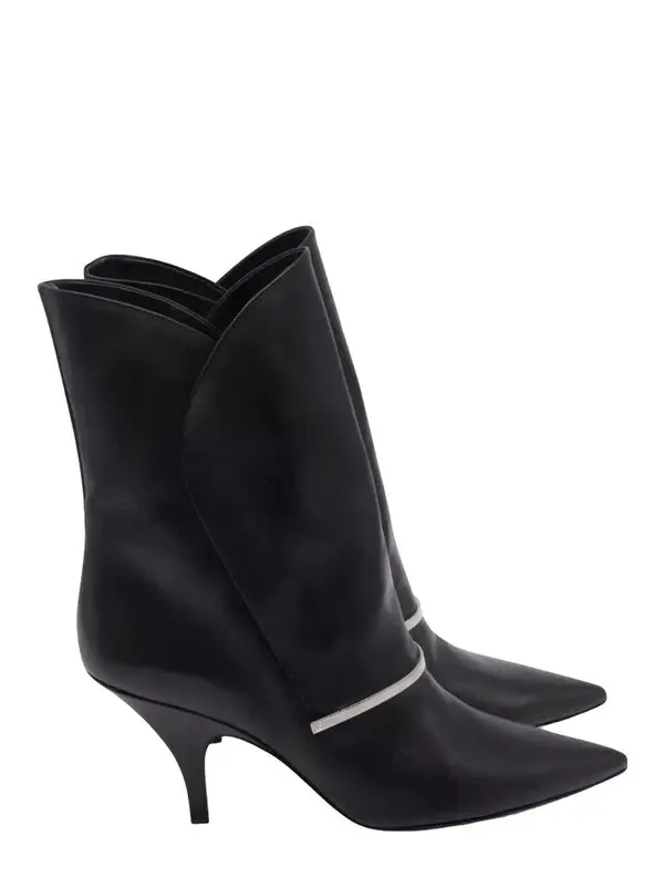 Givenchy Embellished Pointed Ankle Boots - Black