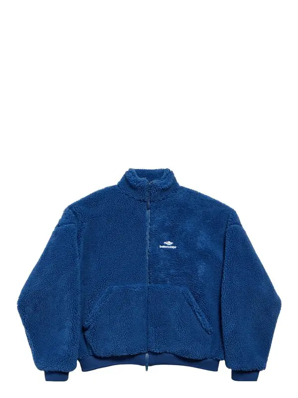 Balenciaga 3b Sports Icon Ski Zip-up Jacket - Blue
