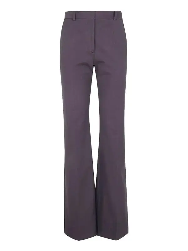 JOSEPH Tafira Gabardine Stretch Pants - Brown