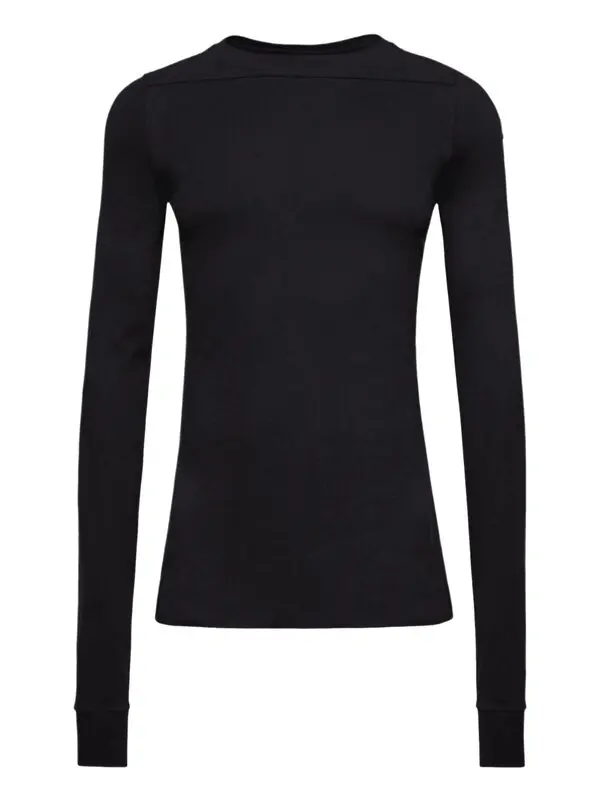 RICK OWENS MONCLER Girder Long Sleeve T-shirt - Black