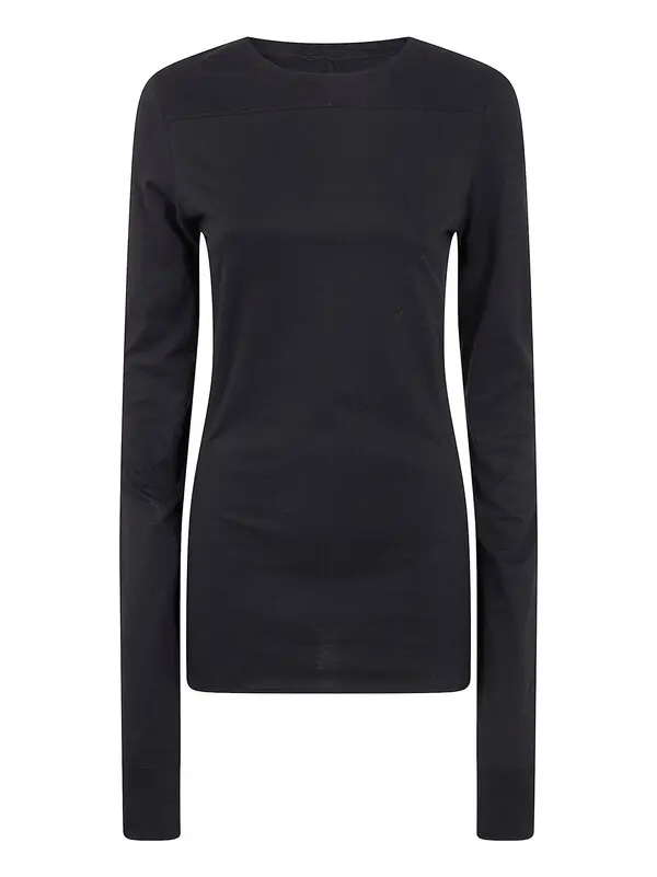 RICK OWENS MONCLER Girder" Long Sleeve T-shirt - Black
