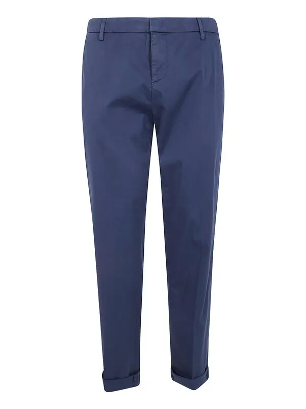 DONDUP Regular Chino Gaubert Relax Trousers - Blue