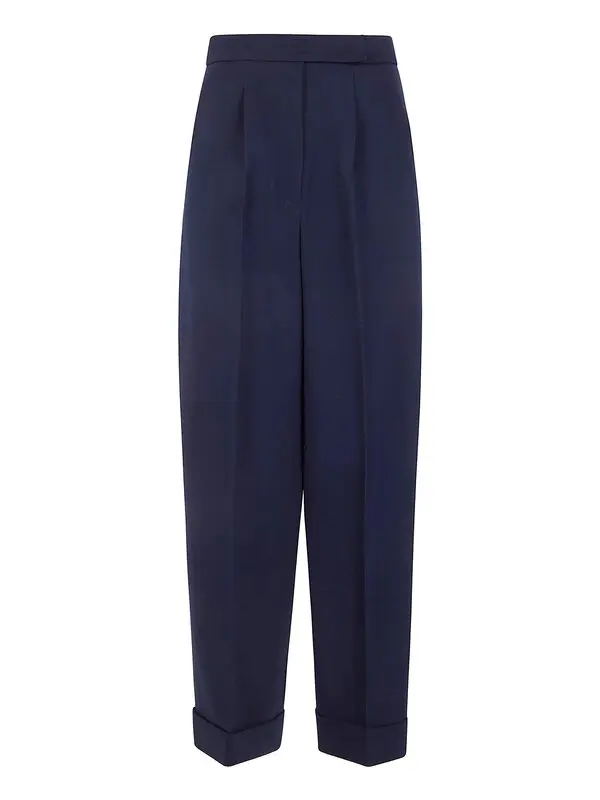 Max Mara Classic Trousers - Blue