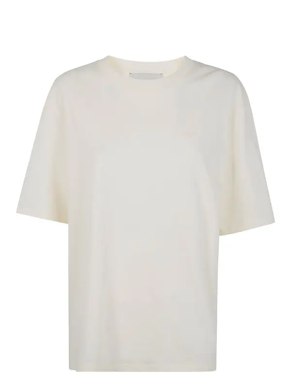 Ami Big De Coeur' Embossed T-shirt - White