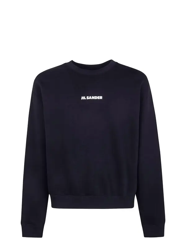 JIL SANDER Crewneck Sweatshirt - Black