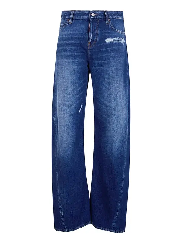 Dsquared2 Loose Twst Jeans - Blue