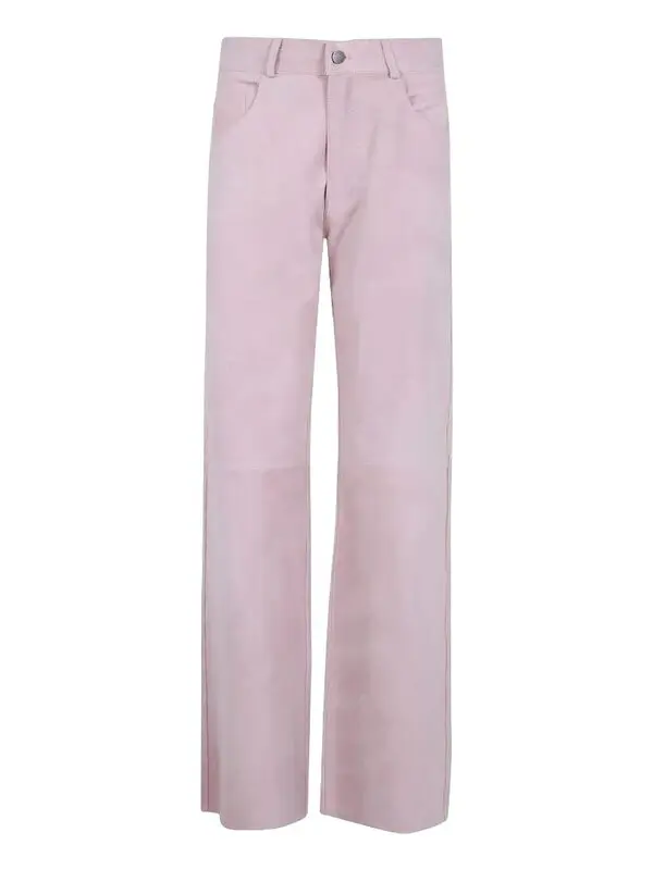 HAIKURE Bootcut Leg Trousers - Pink