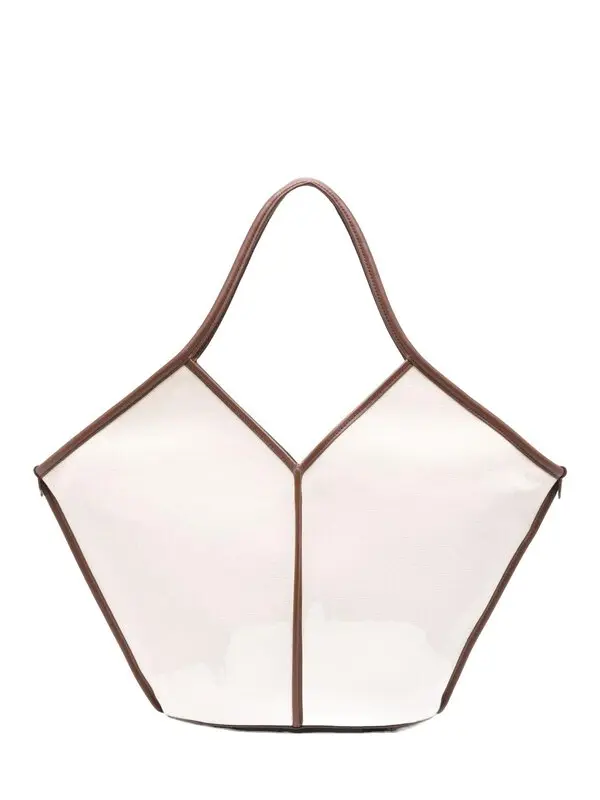 Hereu Calella Canvas Tote Bag - Beige