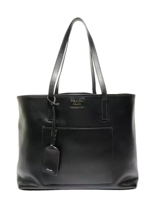 Prada Pocket Tote Bag - Black