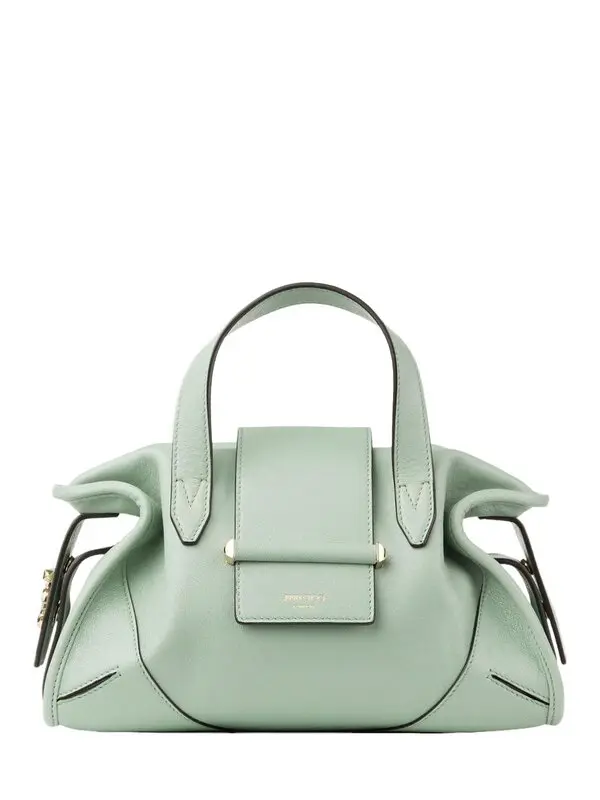 JIMMY CHOO Bar Holdall Small - Verde/shiny Gold