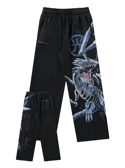 YOUNGLA X Yugioh! Sweatpants - Duelist Yugi