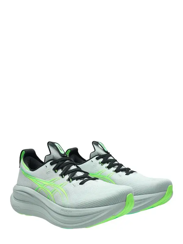 Asics Gel-nimbus® 28 Running Shoes - Cold Moss/illuminate Green