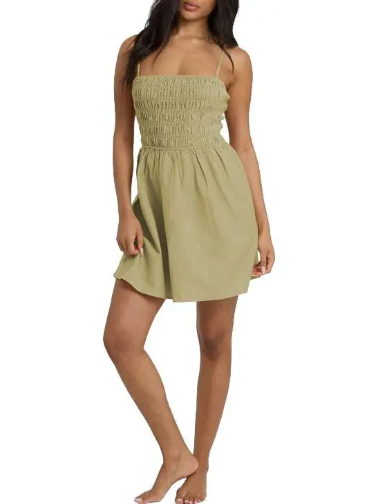 BILLABONG Fit & Flare Mini Dress - Cactus