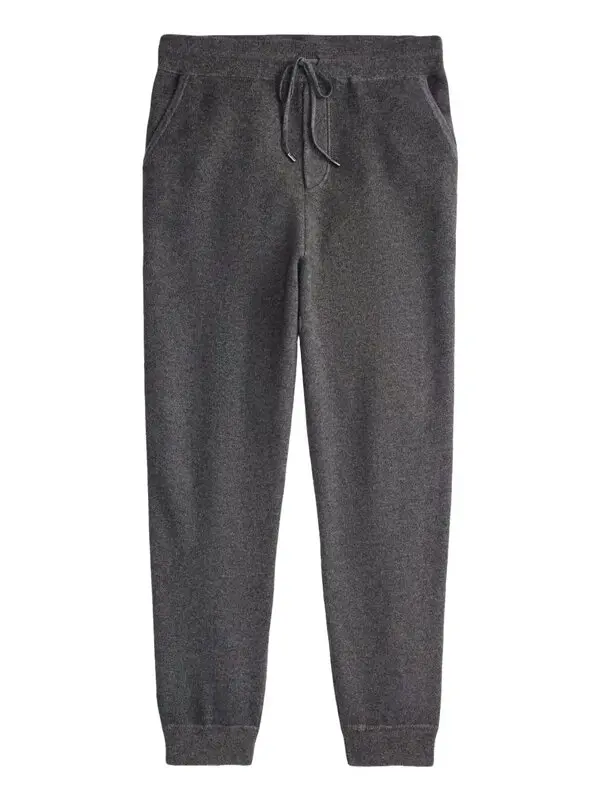 Ralph Lauren Purple Label Drawstring Track Pants - Grey
