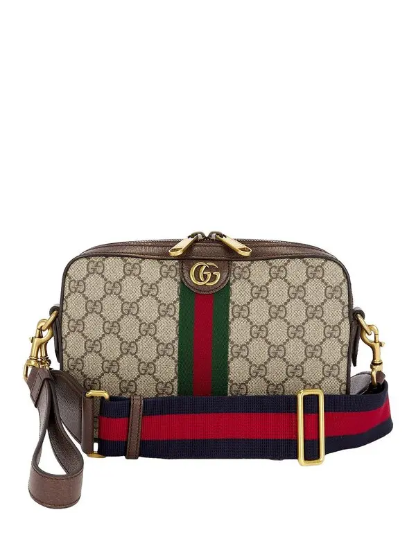 Gucci Ophidia Shoulder Bag - Beige