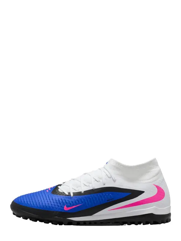 Nike Phantom High Academy Turf Soccer Shoes - Blue