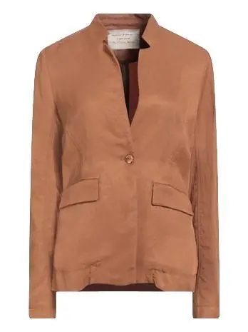 ALESSIA SANTI Single-breasted Blazer - Beige