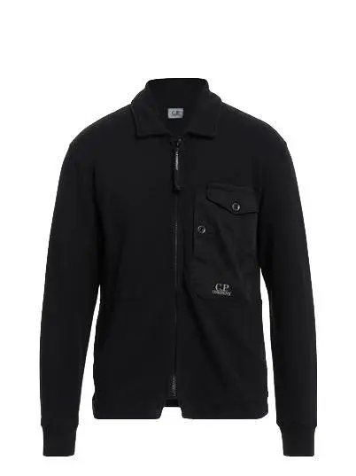 C.P. COMPANY Cotton-elastane Sweatshirt - Black