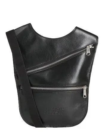 MAISON MARGIELA Pebbled-leather Cross-body Bag - Black
