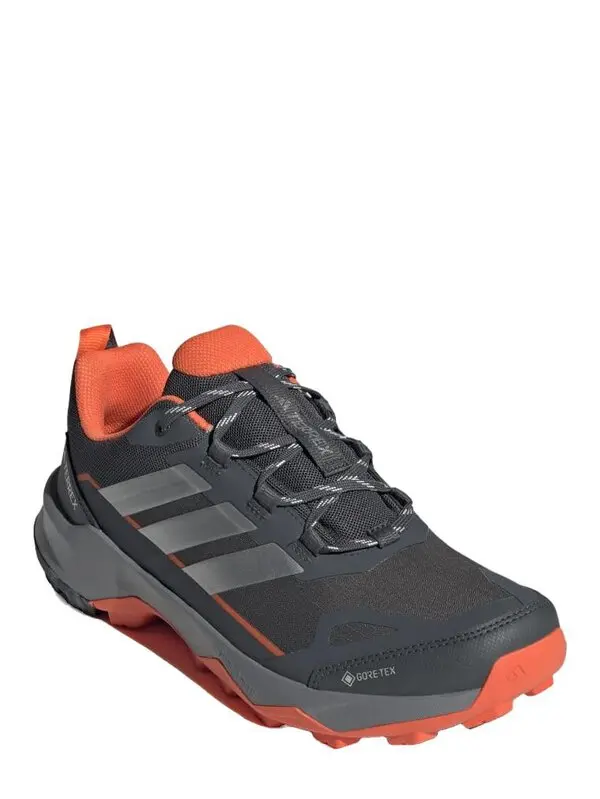 Adidas Terrex Hiking Shoes - Grey Six / Silver Metallic / Semi Impact Orange
