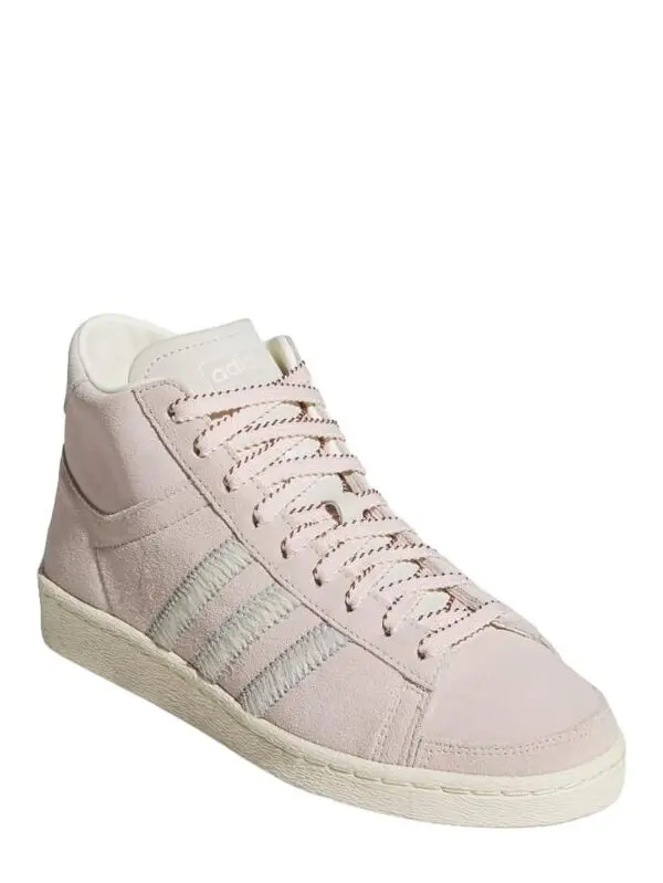 Adidas Jabbar Hi Top Sneakers - Wonder Quartz / Off White / Cream White