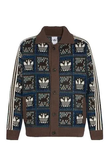 Adidas Crafted Jacket Sweater - Cream White