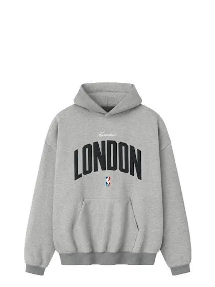 Fear Of God London 90s Hoodie - Concrete Heather