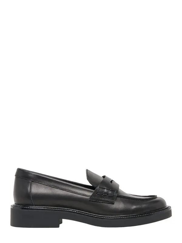 DOLCEVITA Tiggy Loafers - Black Leather