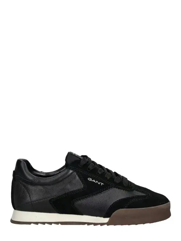 Gant Baylle Suede Panelled Sneakers - Black