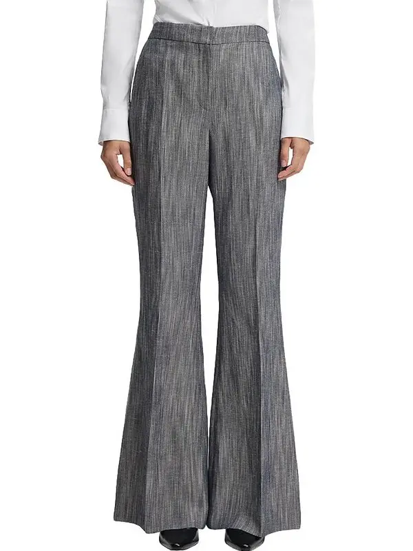 BOSS Talifia Trousers - Charcoal Sharkskin