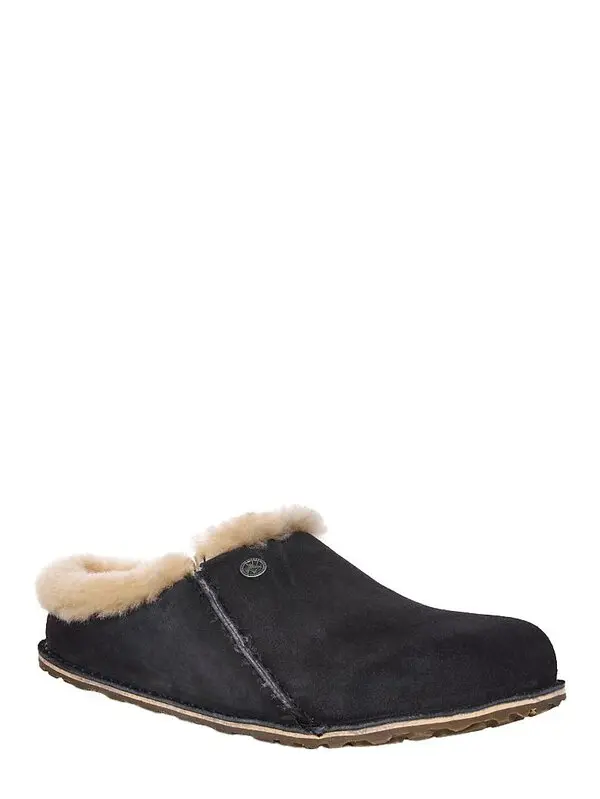 BIRKENSTOCK Zermatt Shearling Lined Clogs - Blue