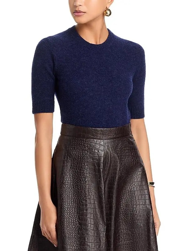 Altuzarra Half Sleeve Sweater - Berry Blue