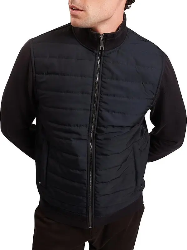 Ted Baker London Durano Quilted Jacket - Black
