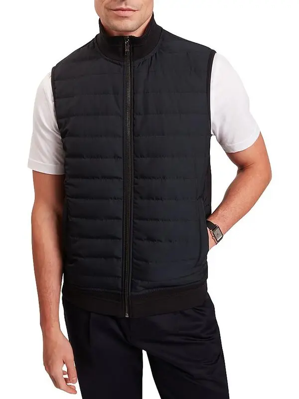 Ted Baker London Pafavor Quilted Gilet - Navy