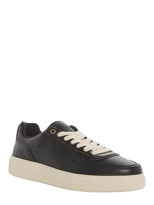 REPRESENT Initial Leather Sneakers - Black