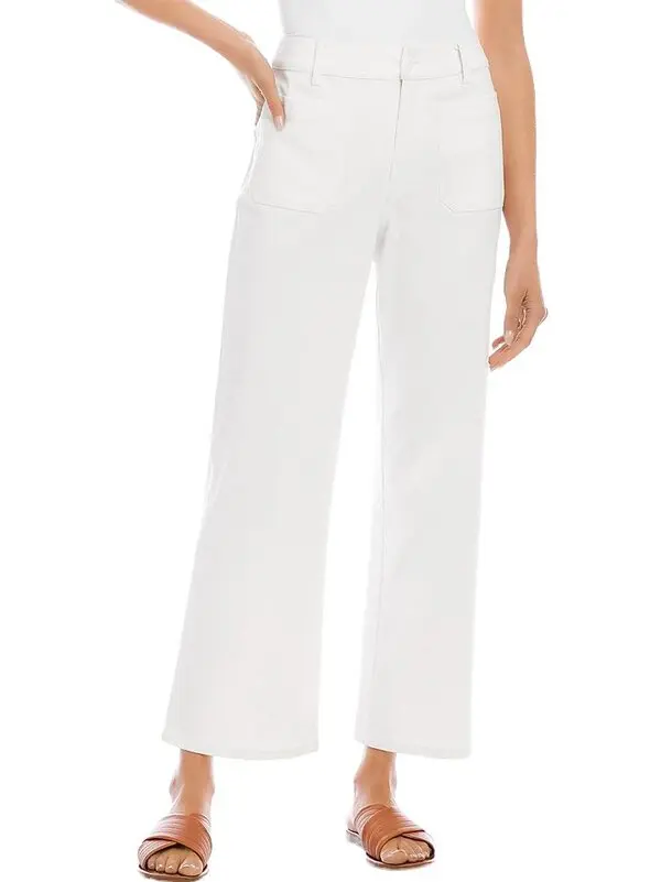 Karen Kane Lauren Patch Pocket Pants - Off White