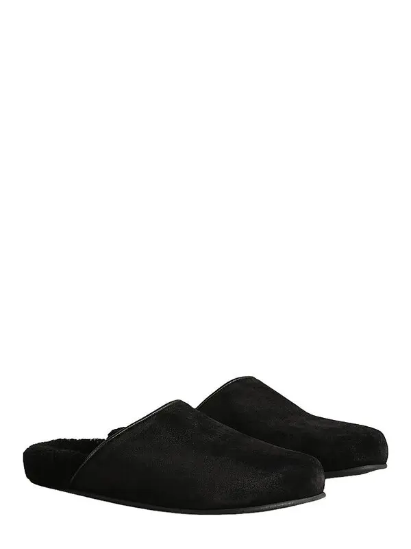 Jenni Kayne Suede Ashby Clogs - Black