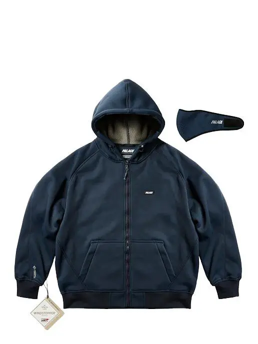PALACE Goretex Windstopper Bonded Jacket - Navy Blue