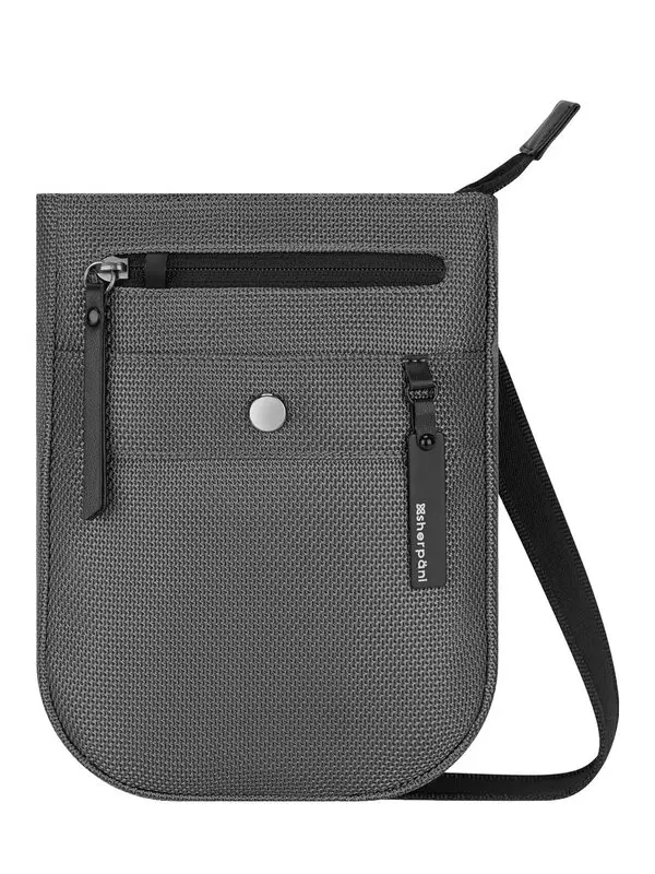 SHERPANI Prima Anti-theft Crossbody Bag - Granite